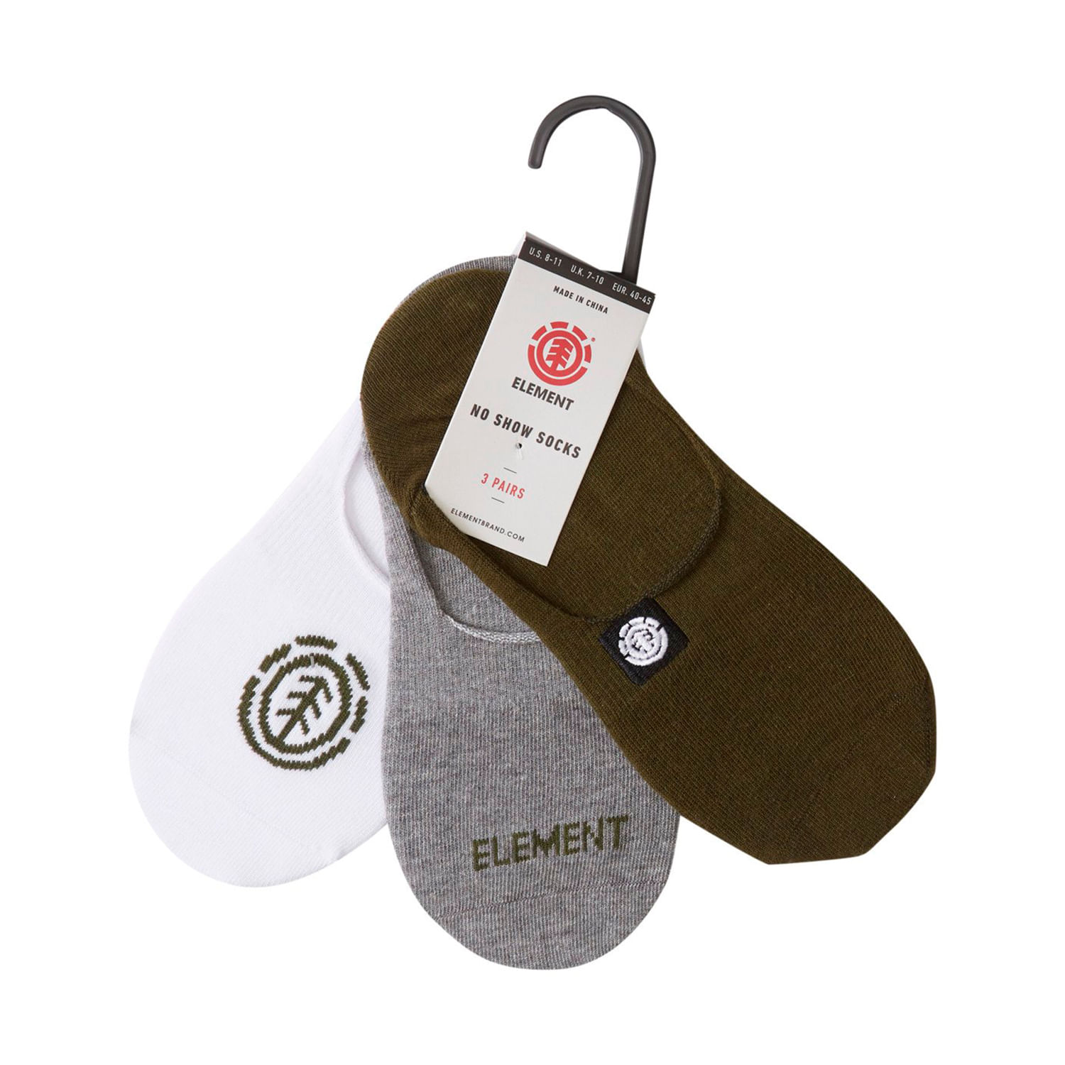 Calcetines Hombre 3pk Frboarded M-Element Chile - Element Brand ...