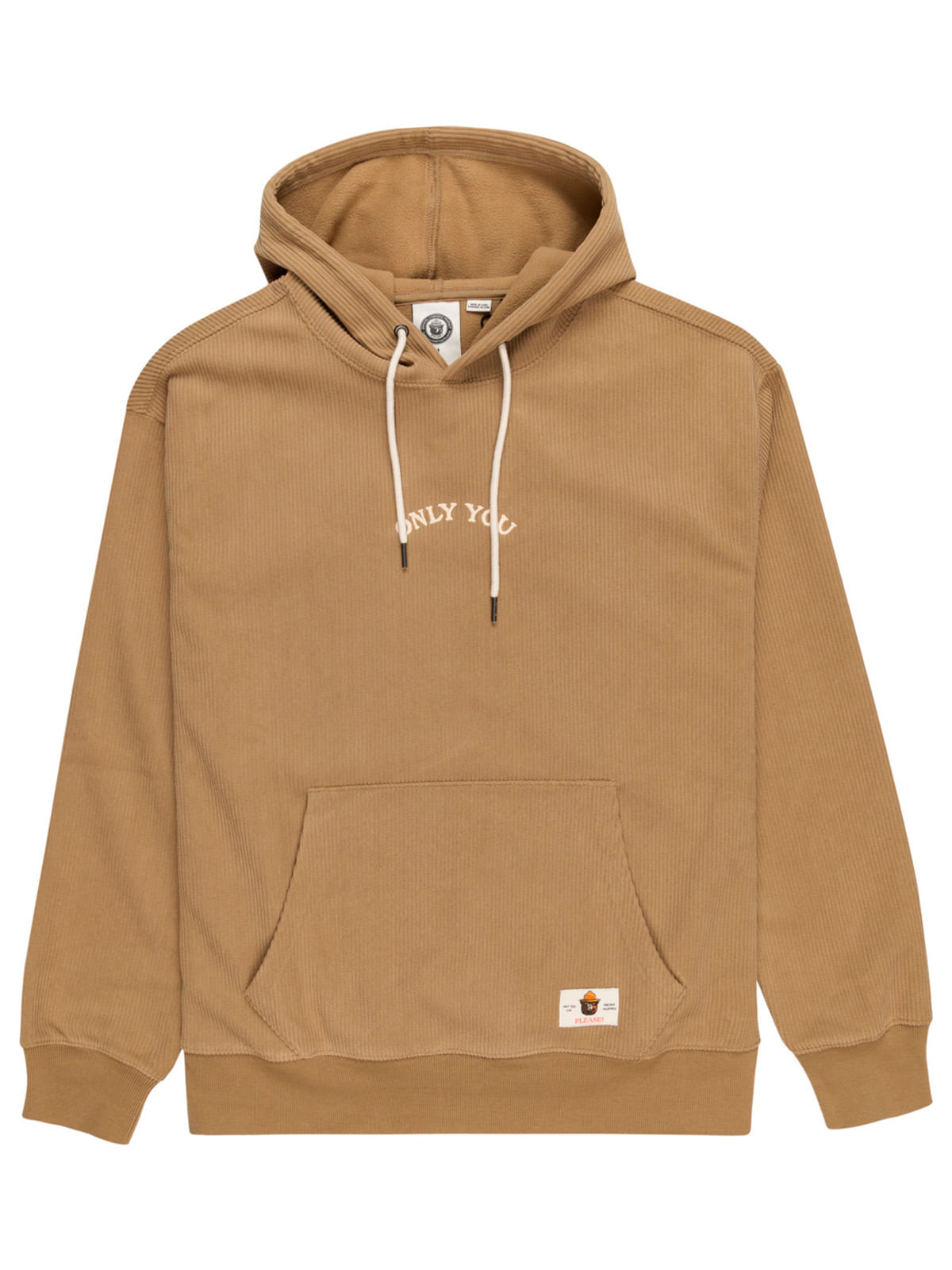 Poleron Hombre Smokey Bear Beige Corduroy Element-Element Chile