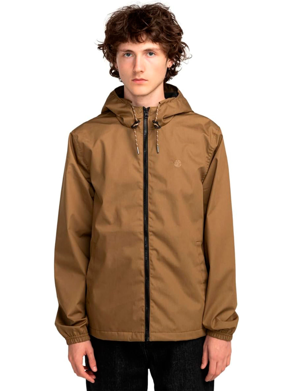 Cortaviento Hombre Alder Café Element-Element Chile - Element Brand ...